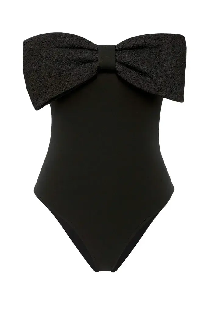 Trendyol Milla Ženski bodi Tprss25Bd00013, Crni