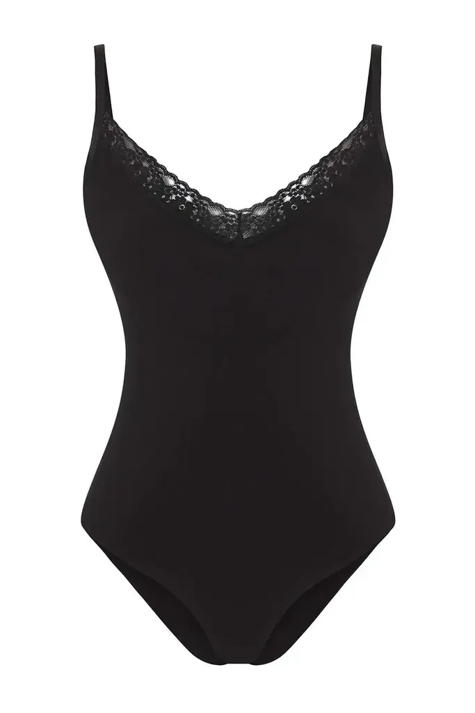 Trendyol Milla Ženski bodi Tprss25Bd00016, Crni