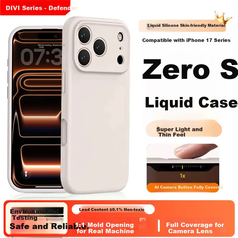 Divi Maska za mobilni telefon iPhone 17 Pro, Bela