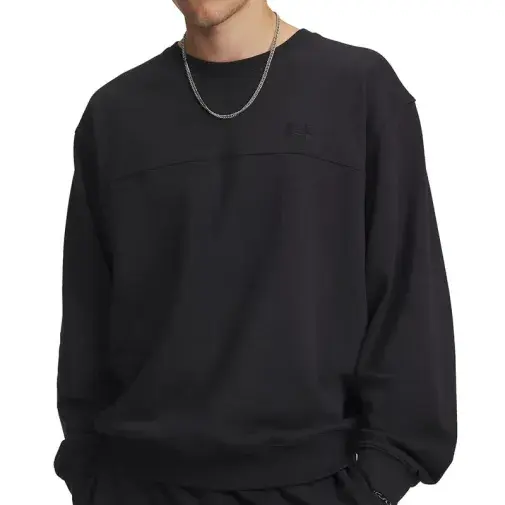 Under Armour Muški duks Ua Rival Lw Crew, Crni