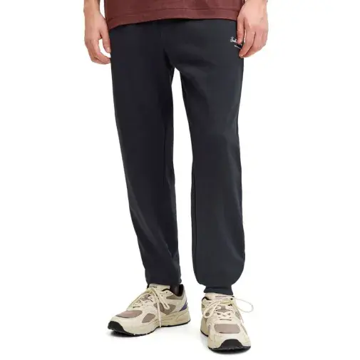 Jack & Jones Muški donji deo trenerke Jpstkane Soho Sweat Pants Noos, Crni