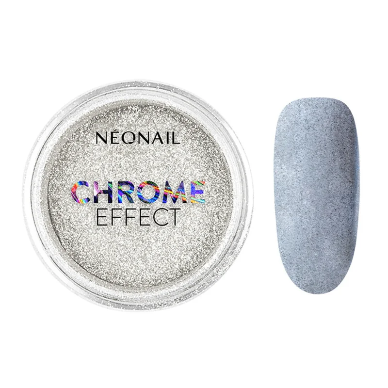 NEONAIL prah za nokte Chrome Effect 2g – SILVER