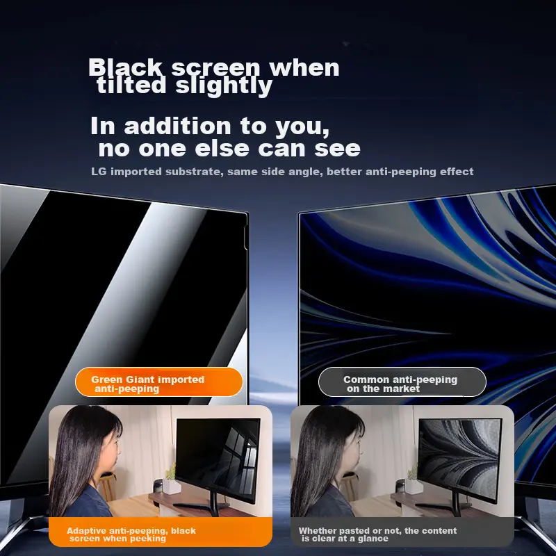 Llano Zaštitna privacy folija za ekran za monitor, 24", 16:9