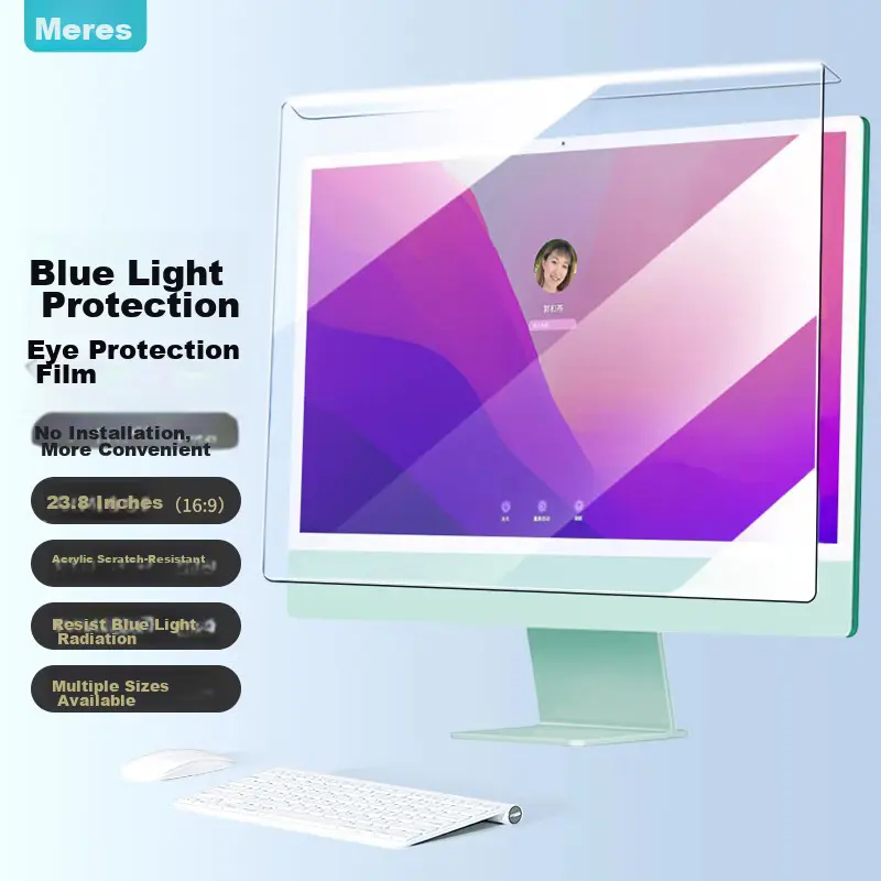 Mryc Zaštitna folija protiv plave svetlosti za monitor, 23.8", 16:9