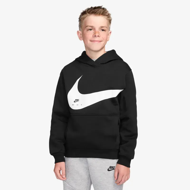 Nike Dečiji duks NSW Club IF2318, Crni