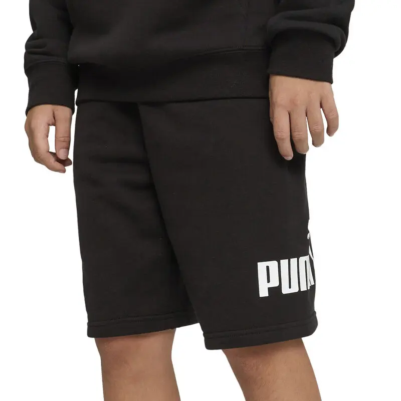 Puma Šorc za dečake sa logoom Ess No. 1, Crni