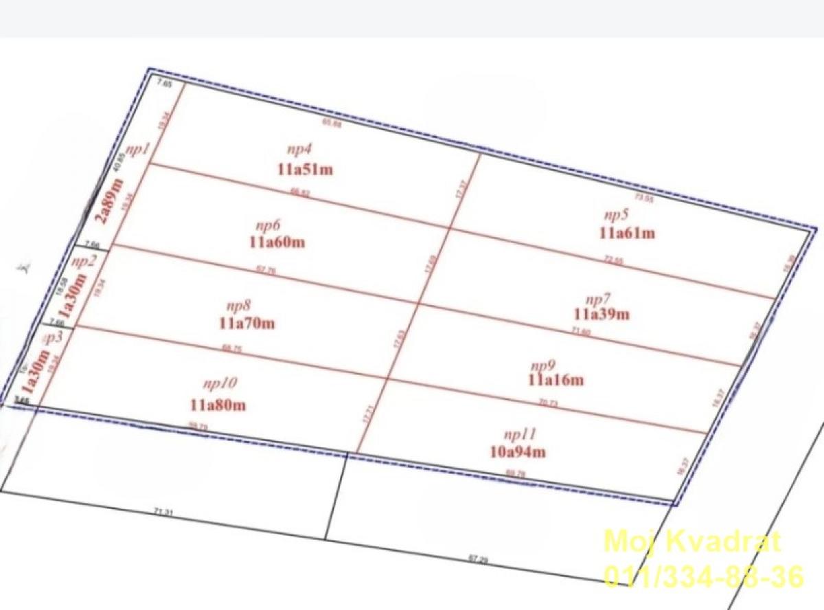 Plac na prodaju, Centar, Stara Pazova, 91,85 ari, 800.000 €