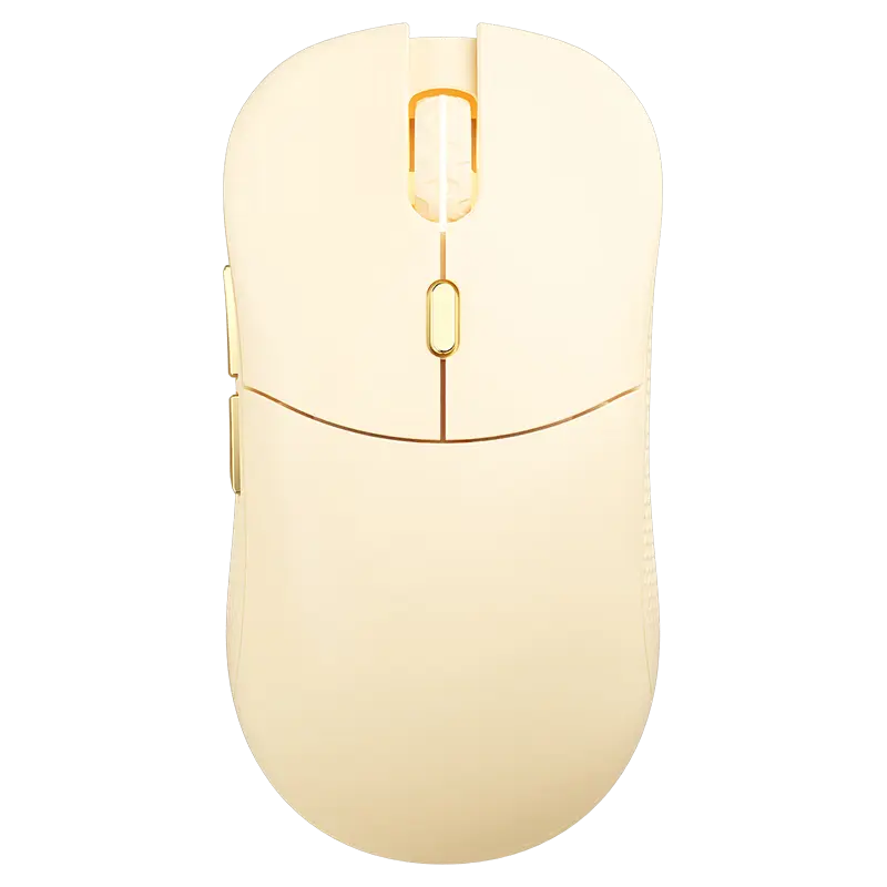B.O.W Bežični miš, 2.4GHz, Bluetooth, Žuti