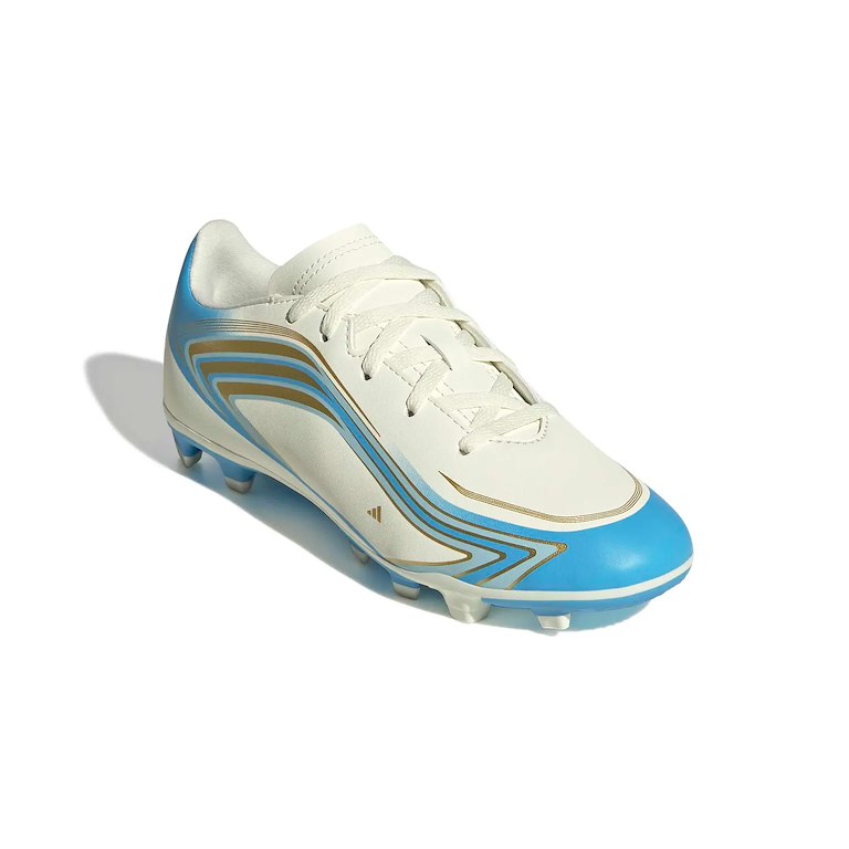 Adidas Kopačke za dečake F50 Messi Club Fg/Mg J, IH1915, Plavo-bež