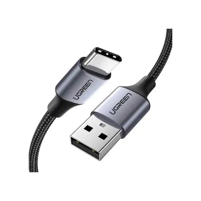 USB tip C M na USB 2.0 M kabl Alu.3m Grey