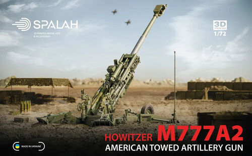 NEW! Spalah 27572 US Artillery Gun M777A2 (3D-Printed)