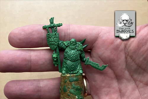 NEW! Scibor Monstrous Miniatures CF0012 EMD Evil Dwarves Shaman (1 Figure)