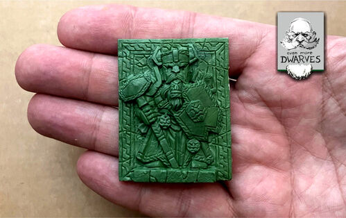 NEW! Scibor Monstrous Miniatures CF0019 EMD Dwarven Relief (1 piece)