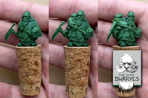 NEW! Scibor Monstrous Miniatures CF0010 EMD Dwarf Crypt Raider (1 Figure)