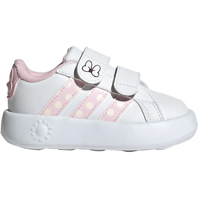 Adidas Patike za devojčice Grand Court Minnie CF I, JR8130, Belo-roze