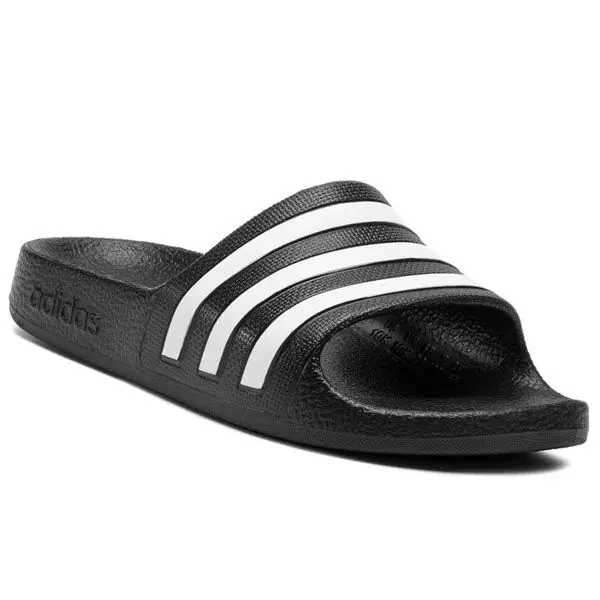 Adidas Papuče za dečake Adilette Aqua K, F35556, Crne