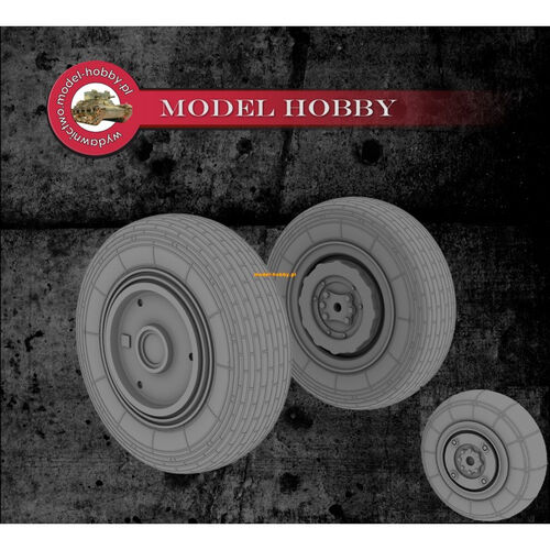 Model Hobby 0110-KOL MiG 21 bis - Resin Wheels
