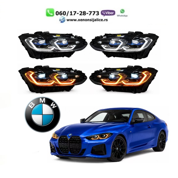 BMW 4 G22,G23,G26 20-24 LED FAROVI