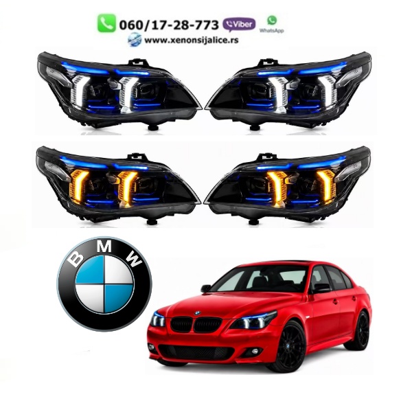 BMW 5 E60 03-10 LED FAROVI