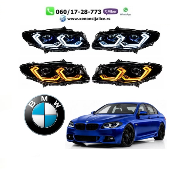 BMW 5 F10 10-13 LED FAROVI
