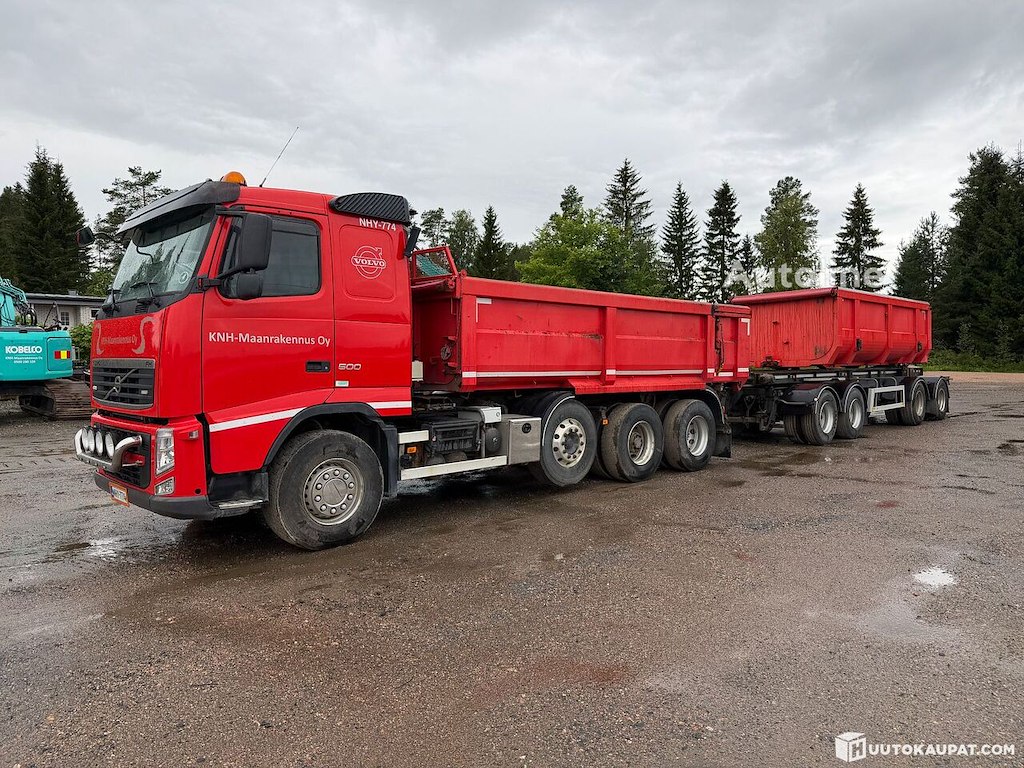 Prodaje se Volvo FH D13 kiper na aukciji + prikolica kiper