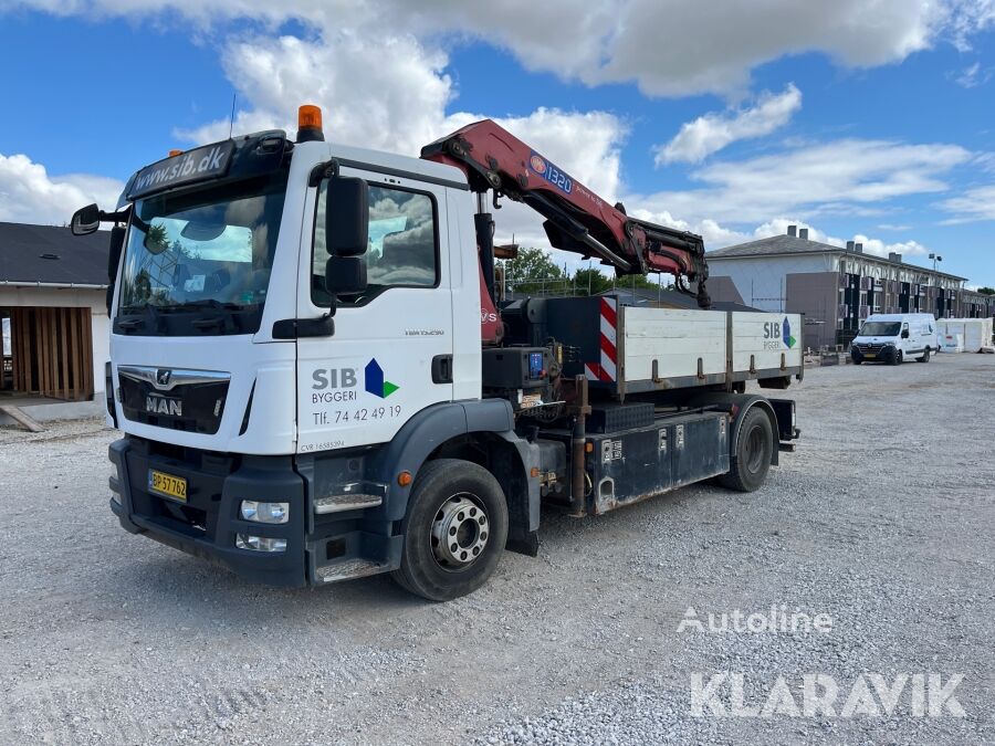 Prodaje se MAN TGM 15.290 kamion s ravnom platformom na aukciji