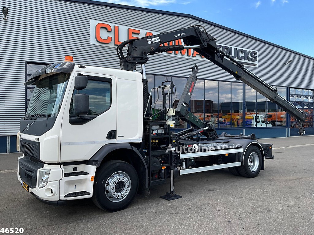 Volvo FE 250 Euro 6 Hiab 14 Tonmeter laadkraan Just 170.460 km! kamion rol kiper