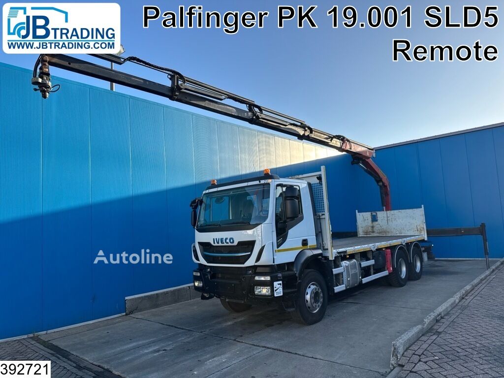 IVECO X-Way 360 6x4, EURO 6, Palfinger, Remote kamion platforma
