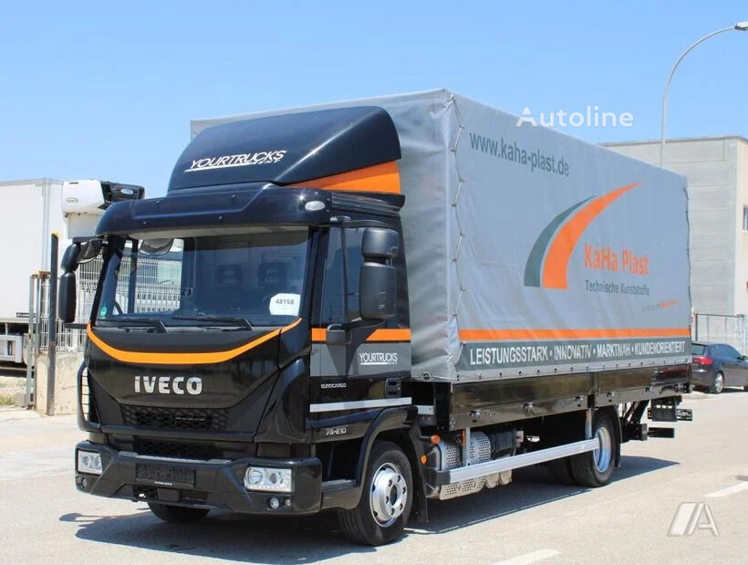 IVECO Eurocargo 75-210-LONA TAUTLINER kamion s ceradom