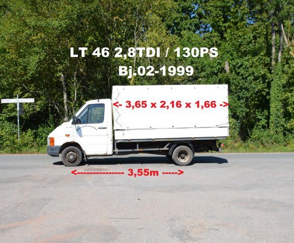 Volkswagen VOLKSWAGEN-VW LT46 kamion s ceradom