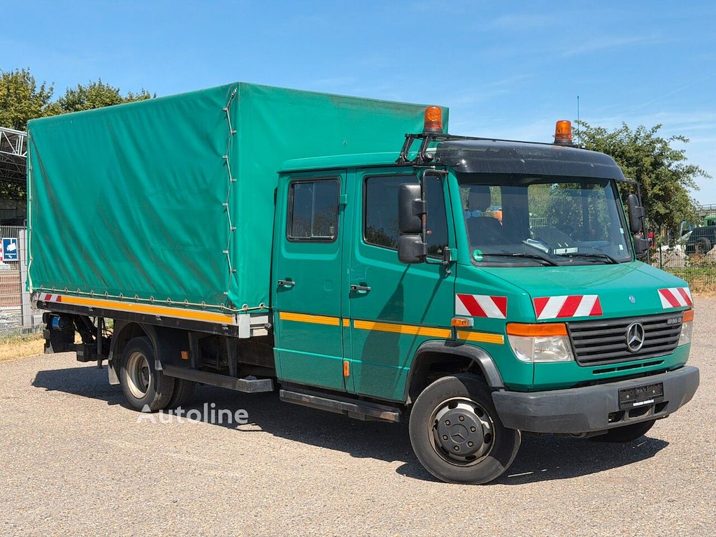 Mercedes-Benz 816 D | Doka | Sperrdiff. | Ladebordwand | AHK kamion s ceradom