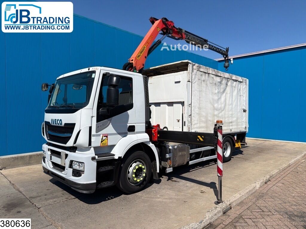 IVECO Stralis 310 EURO 6, PTO, Palfinger, Dhollandia kamion s ceradom