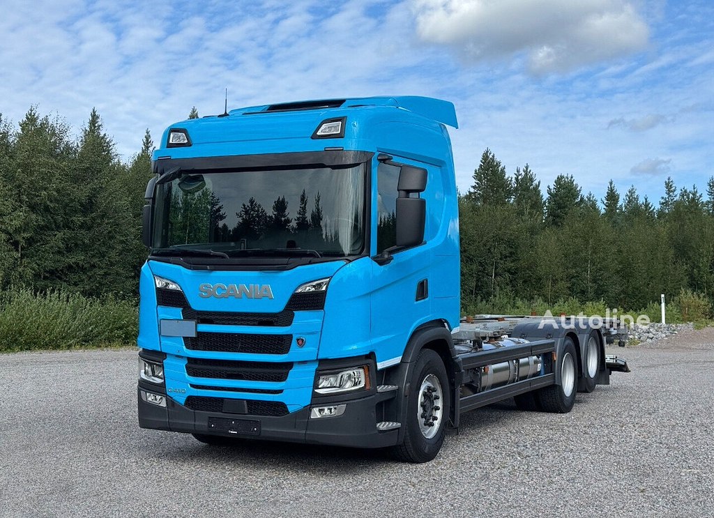 Scania G410 LNG/LBG vozilo za prevoz kontejnera