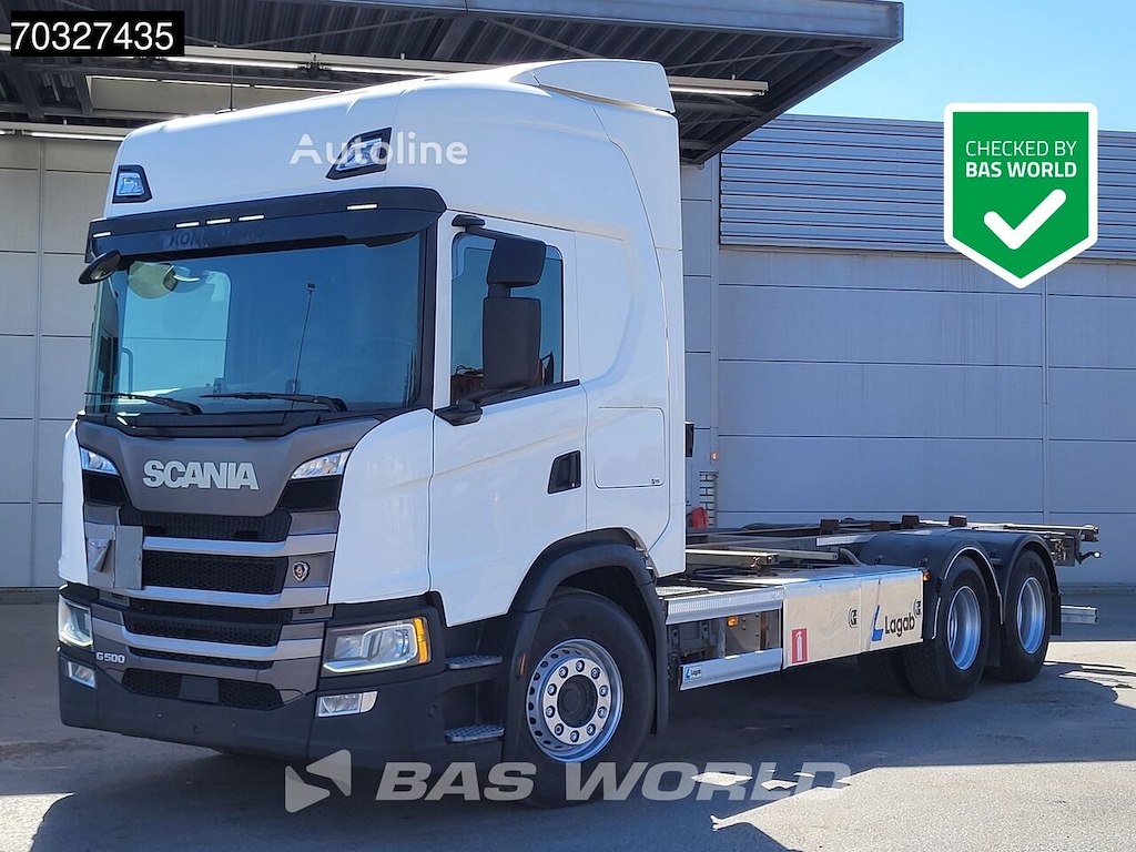 Scania G500 G 6X2 BDF Lift-axle Full Air suspension Automatic Retarder vozilo za prevoz kontejnera