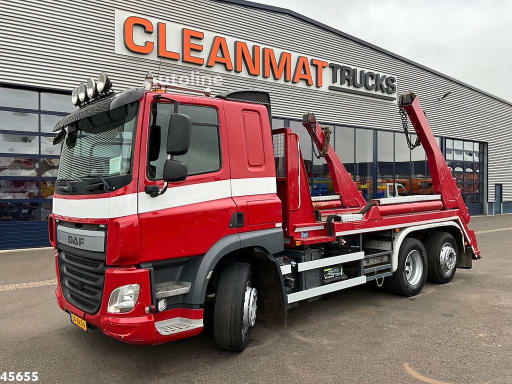DAF FAN CF 400 Euro 6 Hyvalift 18 Ton portaalarmsysteem kamion autopodizač kontejnera