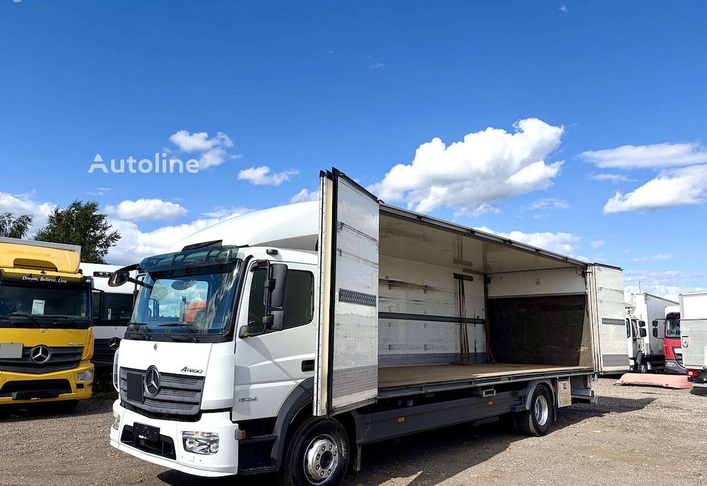 Mercedes-Benz Atego 1524 16T atidaromu sonu ir liftu izotermni kamion