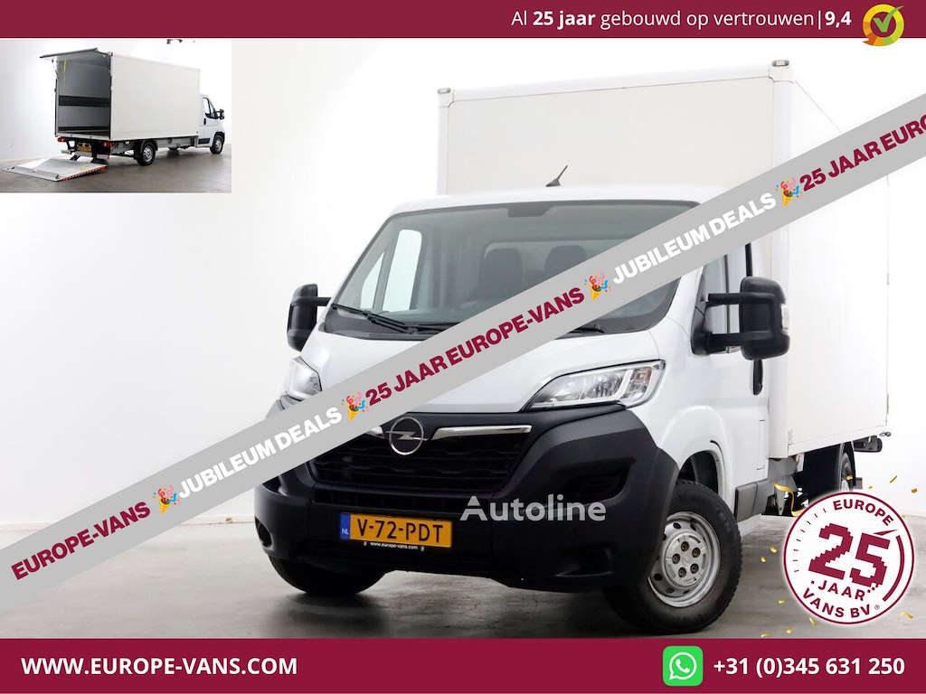 Opel Movano 2.2D 140pk Bakwagen met laadklep 1.060kg laadvermogen 08- kamion furgon < 3.5t