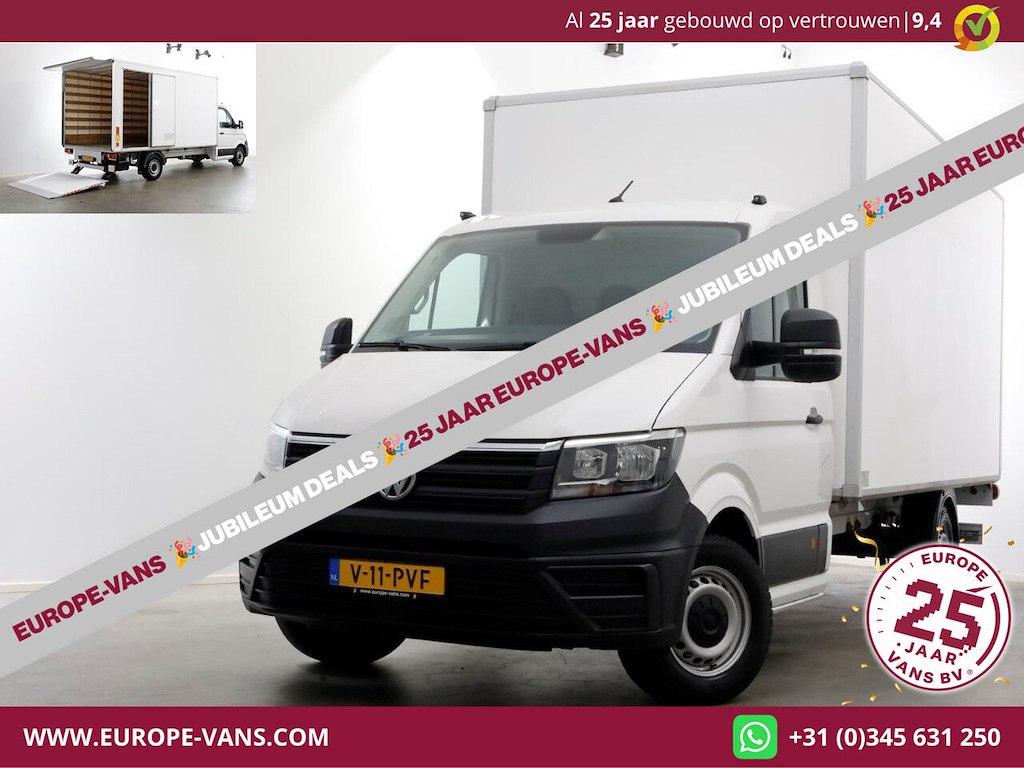 Volkswagen Crafter 35 2.0 TDI 140pk Bakwagen met laadklep en zijdeur 12-202 kamion furgon < 3.5t
