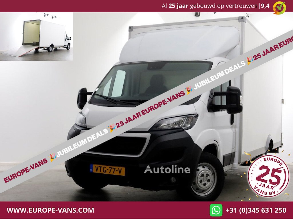 Peugeot Boxer 2.2 BlueHDi 165pk Durisotti Lowliner Bakwagen met laadklep kamion furgon < 3.5t