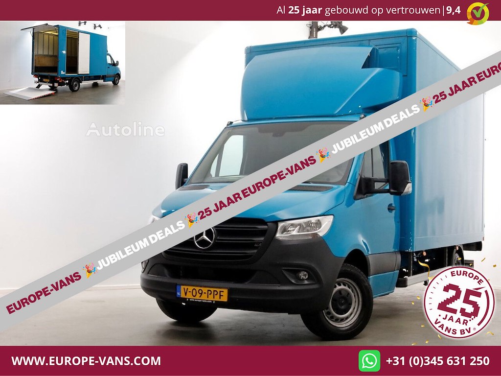 Mercedes-Benz Sprinter 315 CDI 150pk 9G Automaat Bakwagen met laadklep en zijd kamion furgon < 3.5t