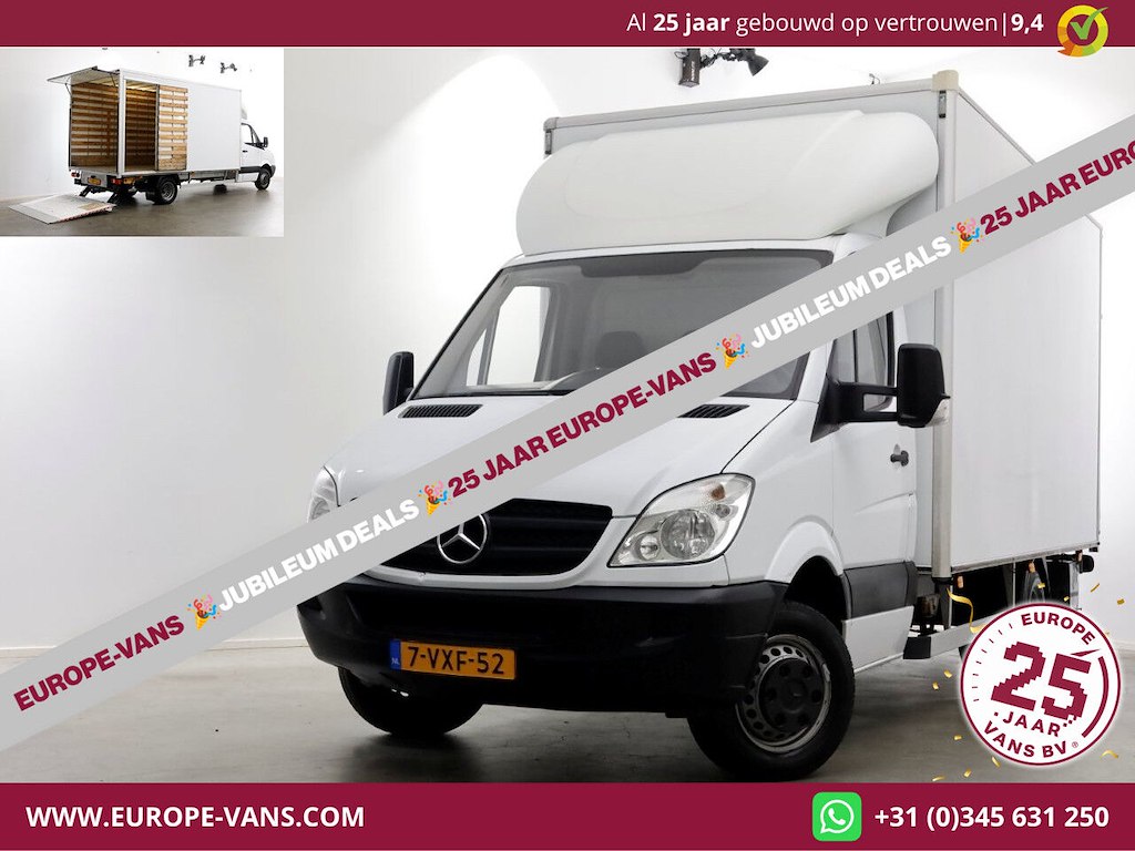 Mercedes-Benz Sprinter 510 CDI Bakwagen met laadklep en zijdeur L439cm + Trekh kamion furgon < 3.5t