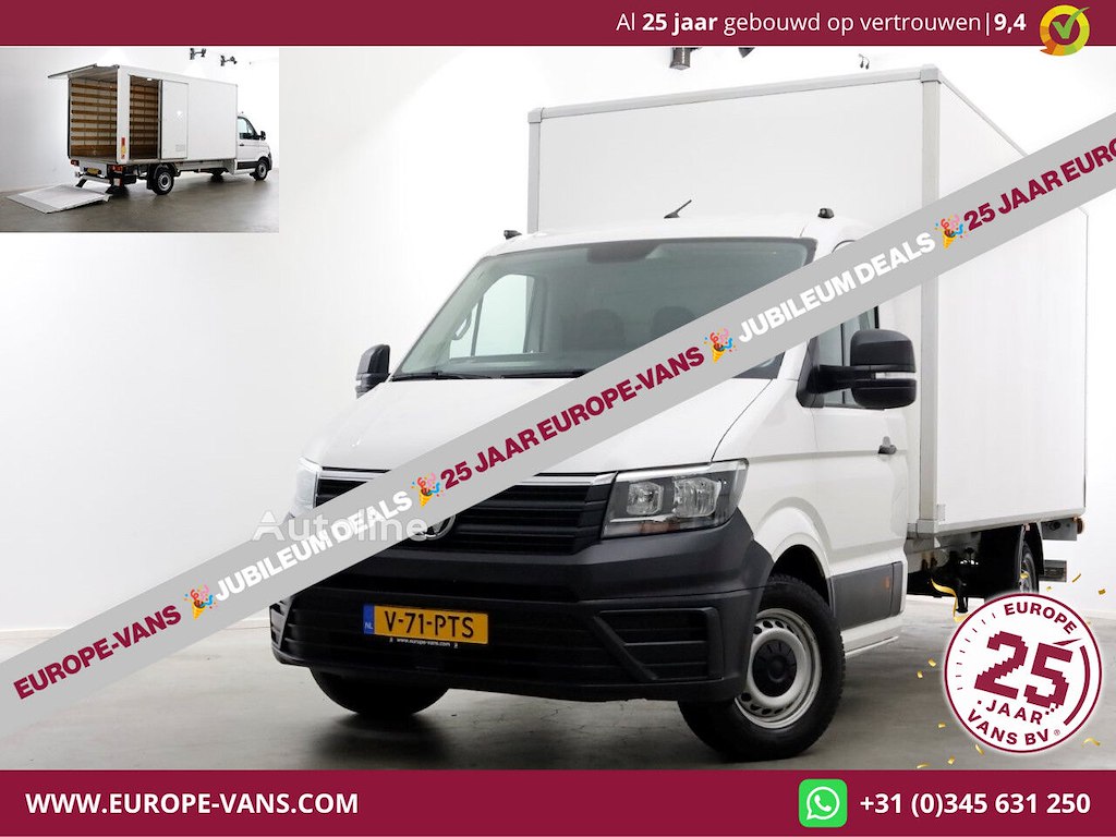 Volkswagen Crafter 35 2.0 TDI 140pk Bakwagen met laadklep en zijdeur 12-202 kamion furgon < 3.5t