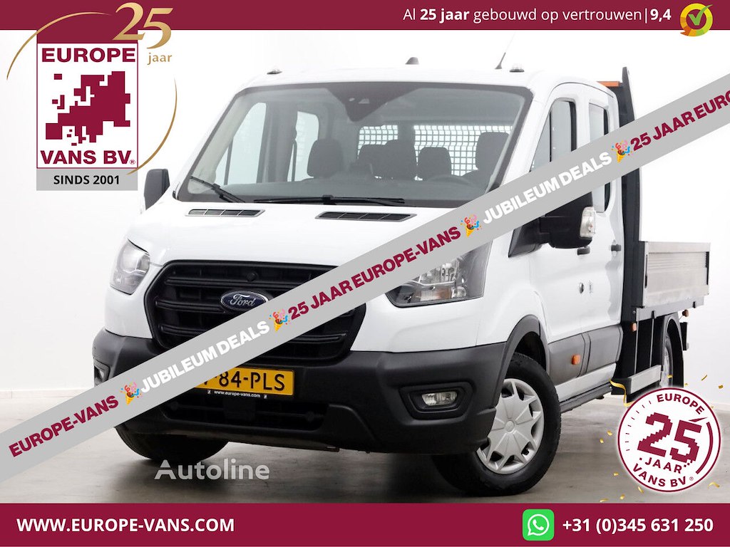 Ford Transit 350 2.0 TDCI 130pk Trend L3 D.C. Open Laadbak 01-2023 kamion s ravnom platformom < 3.5t
