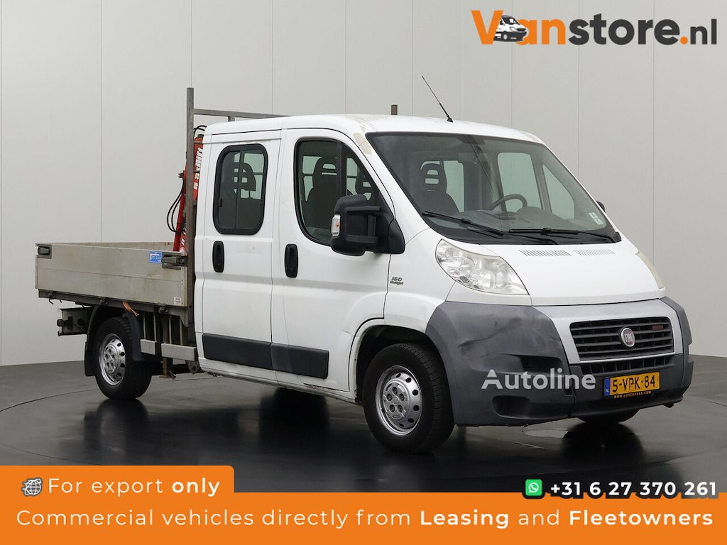 Fiat Ducato 3.0 MultiJet Dubbele Cabine open laadbak | Kraan kamion s ravnom platformom < 3.5t