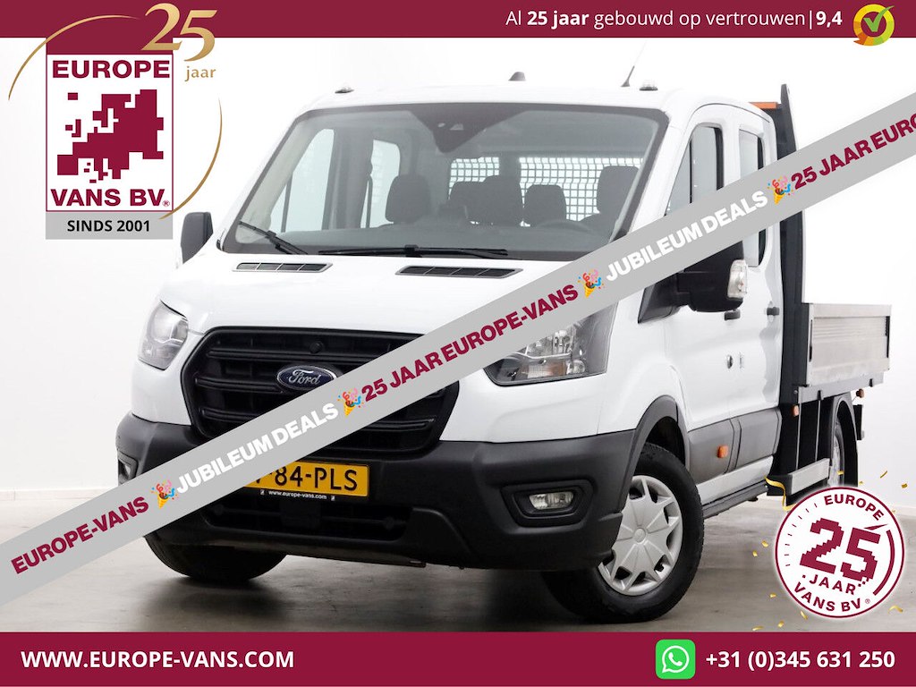 Ford Transit 350 2.0 TDCI 130pk Trend L3 D.C. Open Laadbak 01-2023 kamion s ravnom platformom < 3.5t