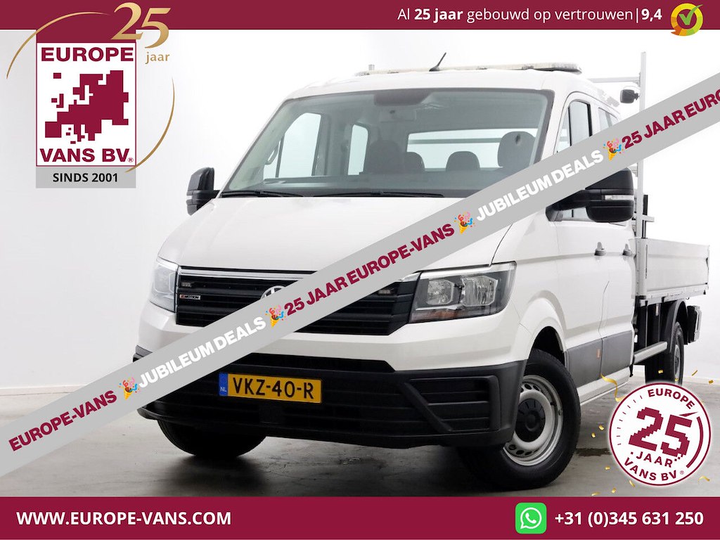 Volkswagen Crafter 35 2.0 TDI 177pk 4Motion 4x4 D.C. Open Laadbak 07-2021 kamion s ravnom platformom < 3.5t