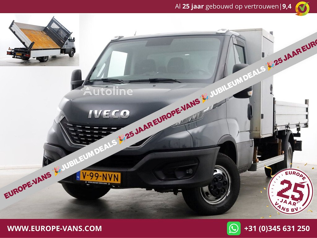 IVECO Daily 35C18 3.0 180pk HiMatic Automaat 3-Zijdige Kipper Trekhaak kamion kiper < 3.5t