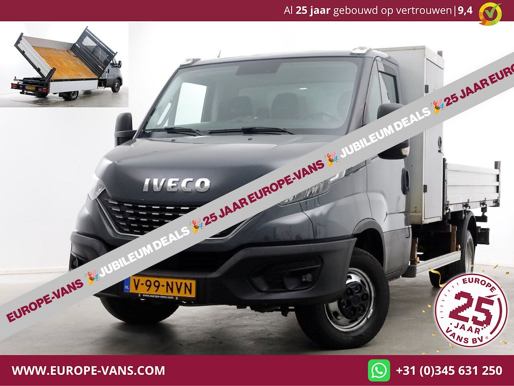 IVECO Daily 35C18 3.0 180pk HiMatic Automaat 3-Zijdige Kipper Trekhaak kamion kiper < 3.5t