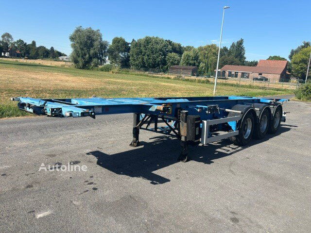 Fruehauf 3 Axles Drum Brakes 30 Feet poluprikolica za prevoz kontejnera