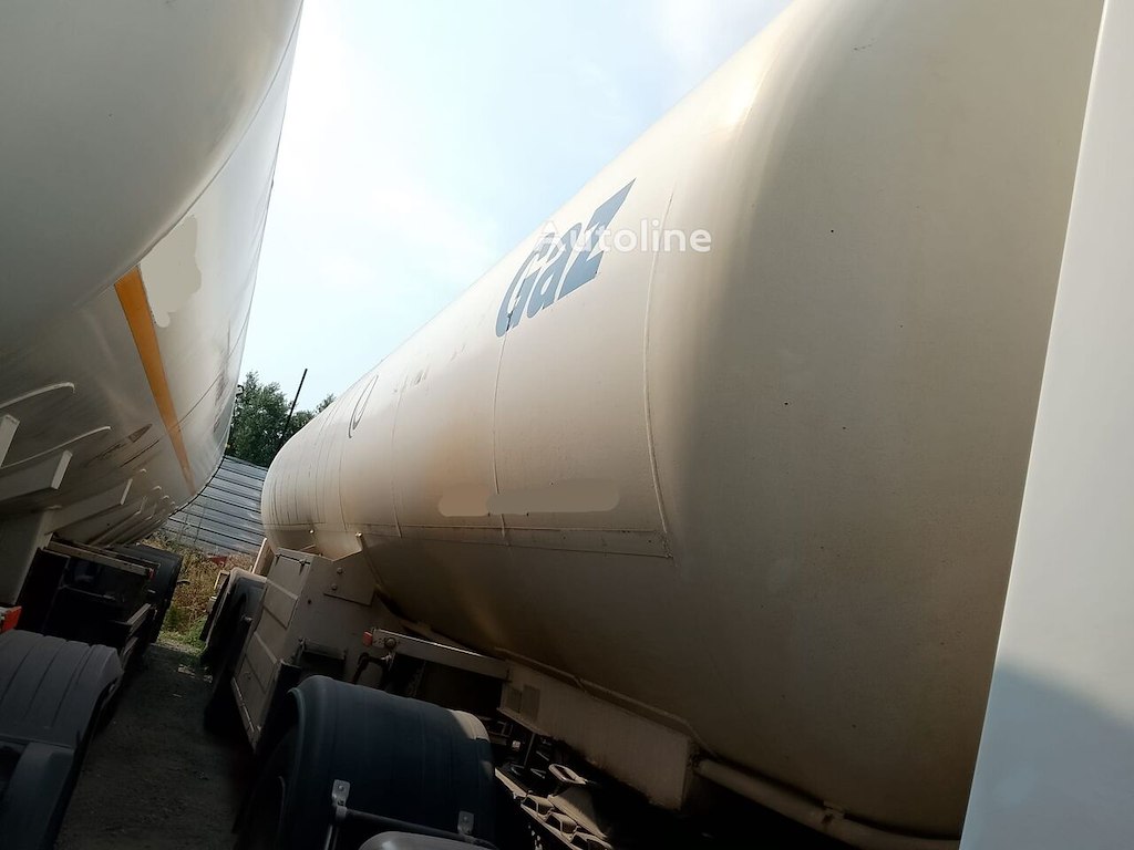 Mim-Mak 2x 46.5 m3 LPG Tanktrailer ADR Hamle and Tekfen poluprikolica cisterna za gas